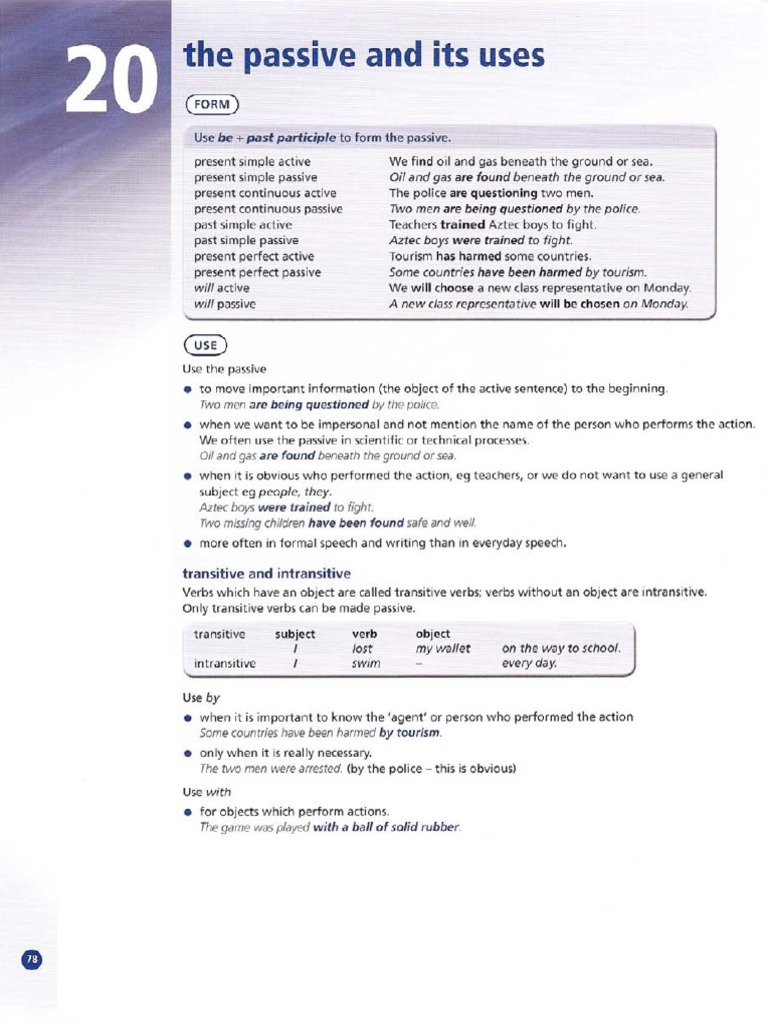 Passive Voice Workshop | PDF | Grammar | Syntax