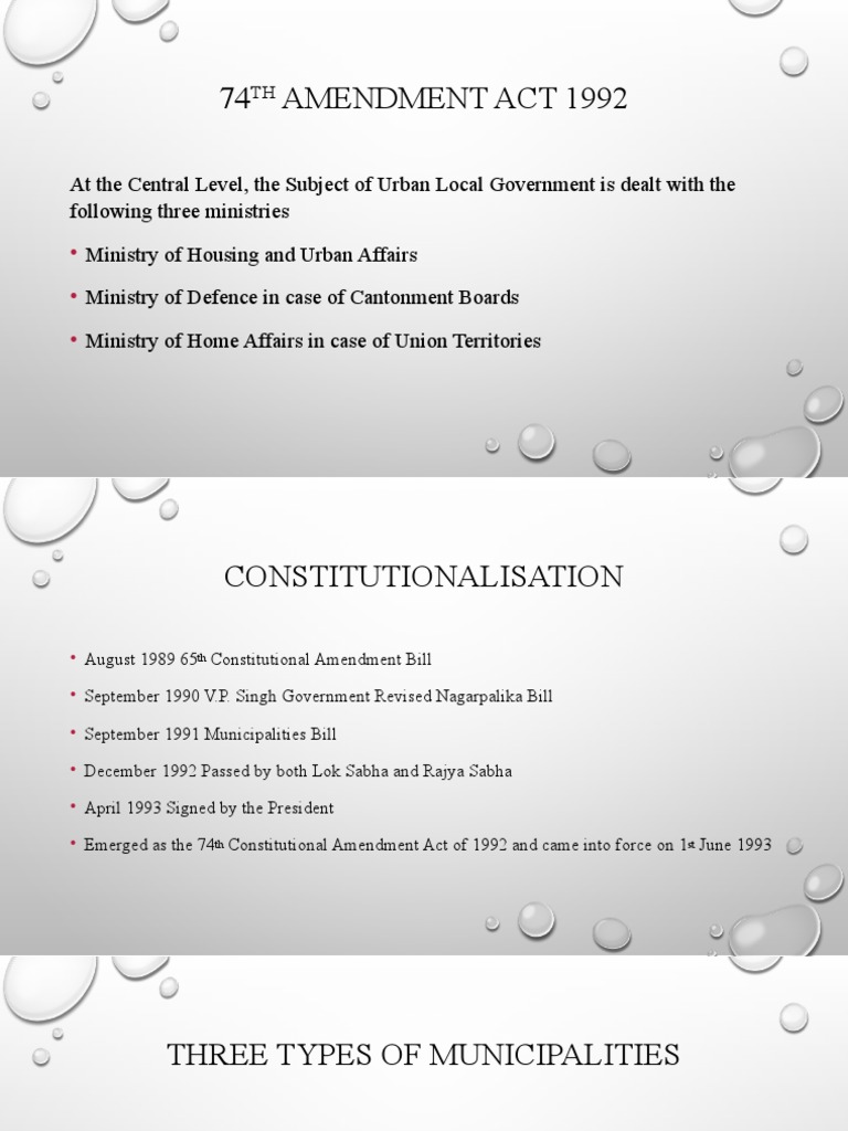 Urban Local Govt. | PDF | Mayor | Local Government