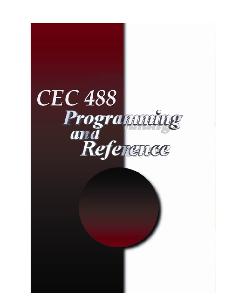 Cec 488 | PDF | Visual Basic For Applications | Software Engineering