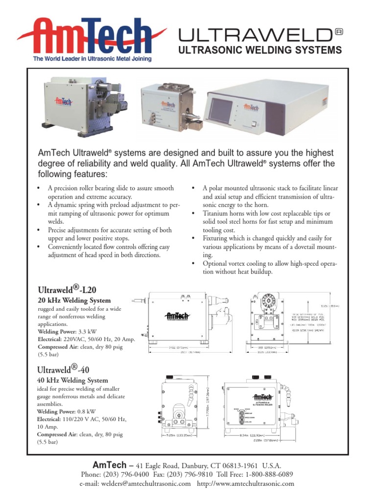 AMTECH 2032 Manual Soldadora Ultrasónica Cable PDF, 60% OFF