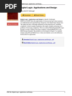 Digital Circuits & Design E-Book | PDF | Logic Gate | Cmos