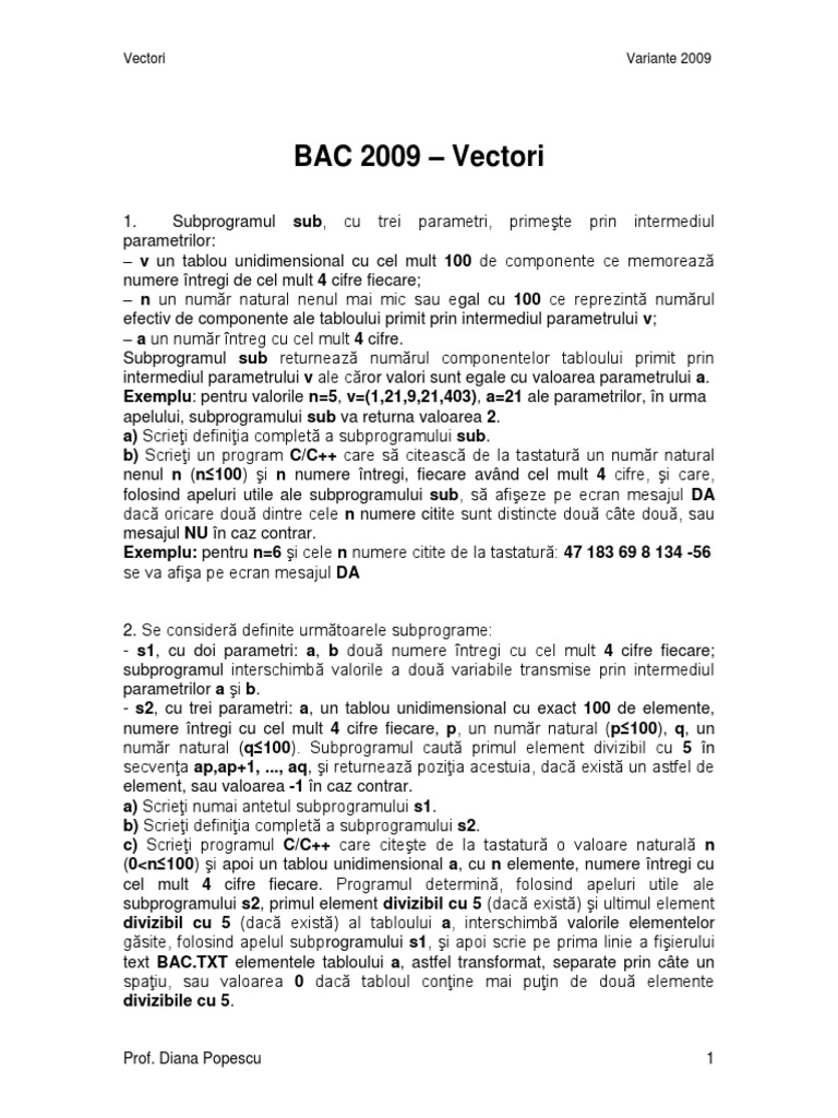 Vectori PDF | PDF