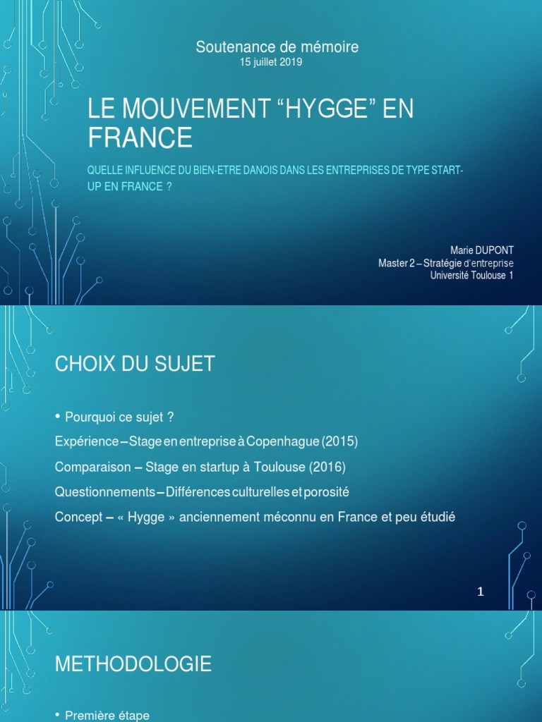 Powerpoint Exemple Soutenance de Memoire 2 1 | PDF | Danemark | France