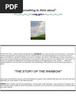The Rainbow: An Indian Legend | PDF | Sky | Rainbow