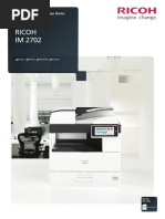 Ricoh IM C300 IM C300F IM C400F: Full Colour Multi Function Printer ...