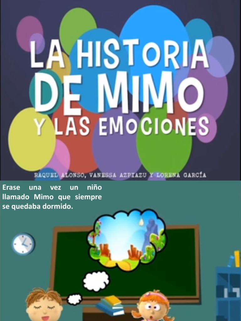 La Historia de Mimo y Las Emociones | PDF