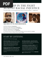 Anti-Racist Reading and Resource List | PDF | Racism | Discrimination ...