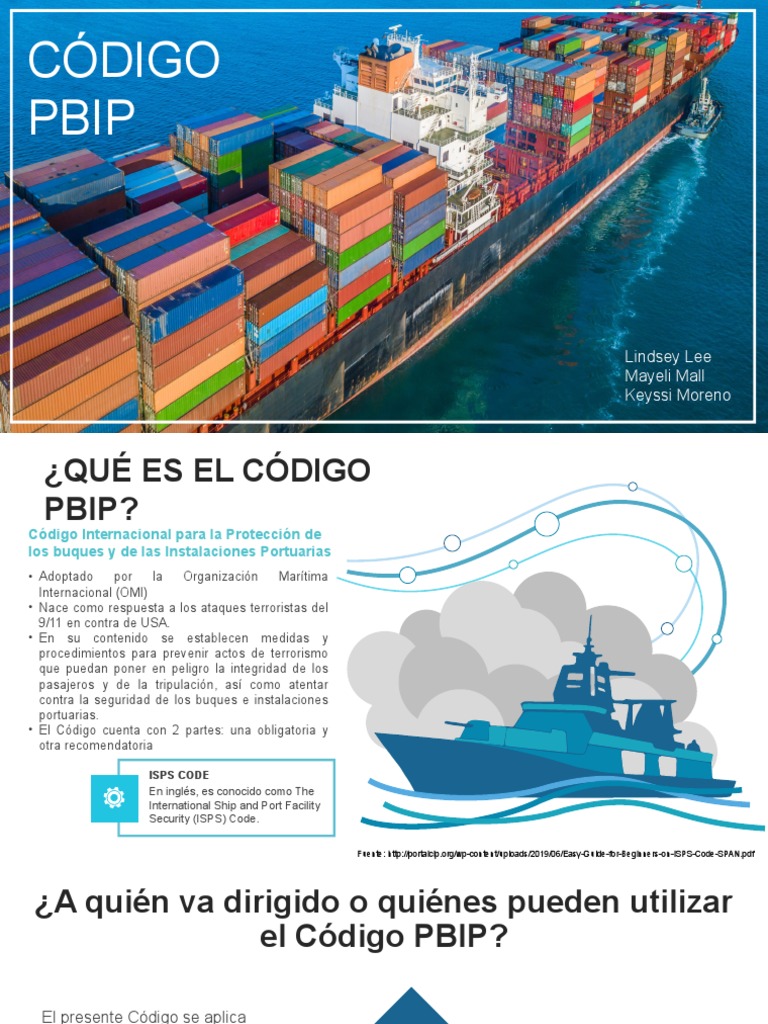 Codigo Pbip | PDF | Transporte