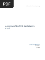 Oil & Gas Industry Abbreviations | PDF | Barrel (Unit) | Petroleum
