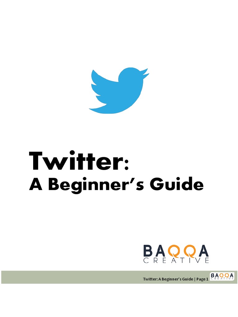 Twitter:: A Beginner's Guide | PDF | Websites | Human–Computer Interaction