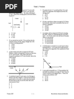 Projectile Motion Practice Questions | PDF | Projectiles | Physics
