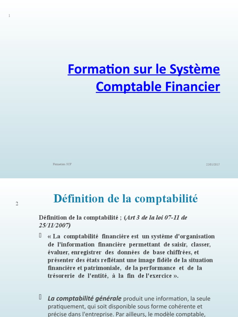 Etats Financiers SCF Et IFRS Algérie | PDF | Normes internationales d ...