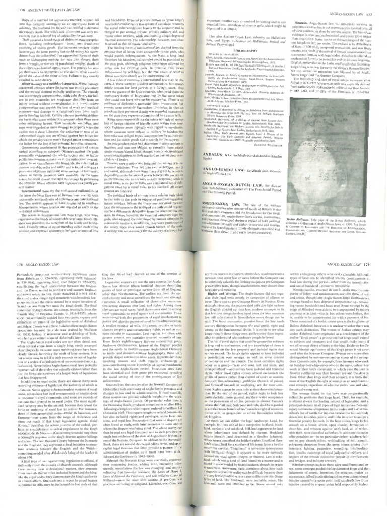 Anglo-Saxon Law PDF | PDF | Anglo Saxons | Crime & Violence