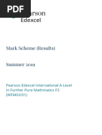 January 2019 (IAL) QP - P1 Edexcel | PDF | Mathematics | Theoretical Physics