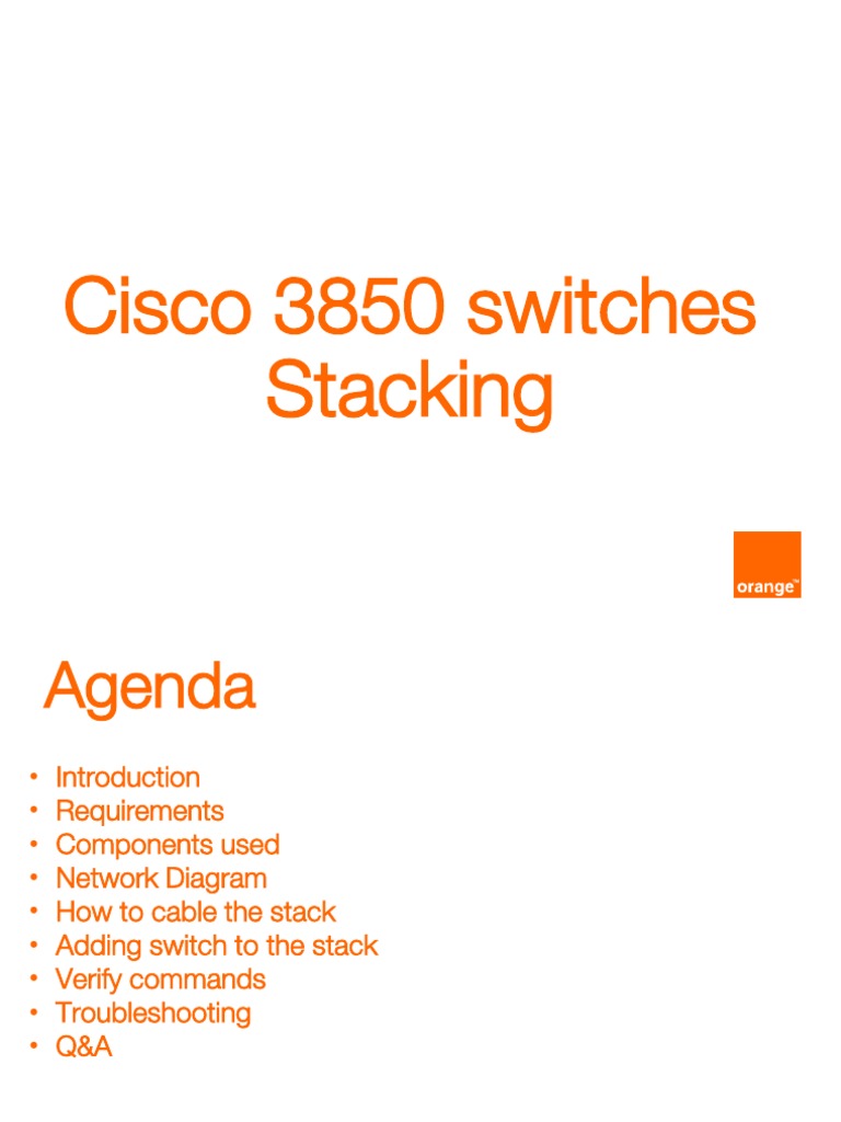 Cisco 3850 Switches Stacking | PDF | Electrical Engineering | Computer ...