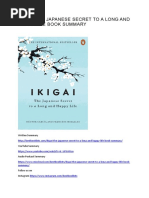 Ikigai: Secrets to a Long Life | PDF