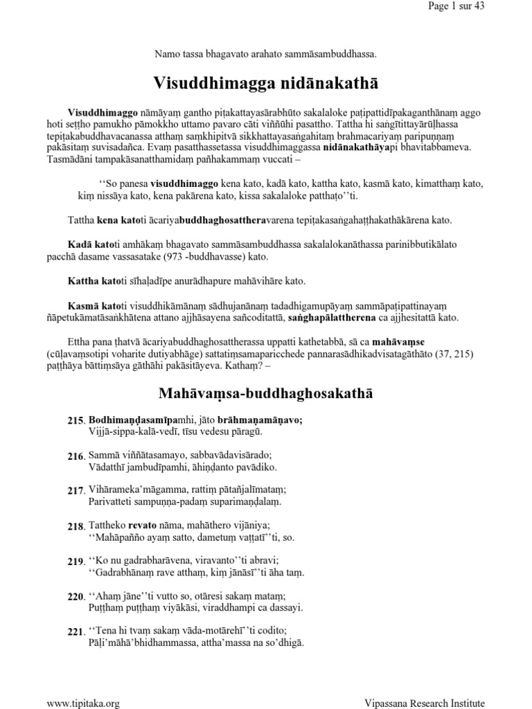 An Introduction to the Visuddhimagga: Discussing its Origins, Purpose ...