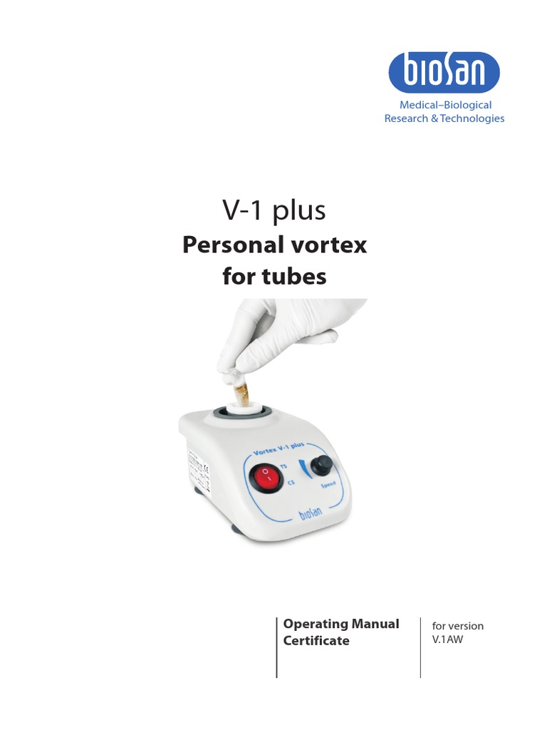 V-1 Plus: Personal Vortex For Tubes | PDF | Power Supply | Electromagnetism