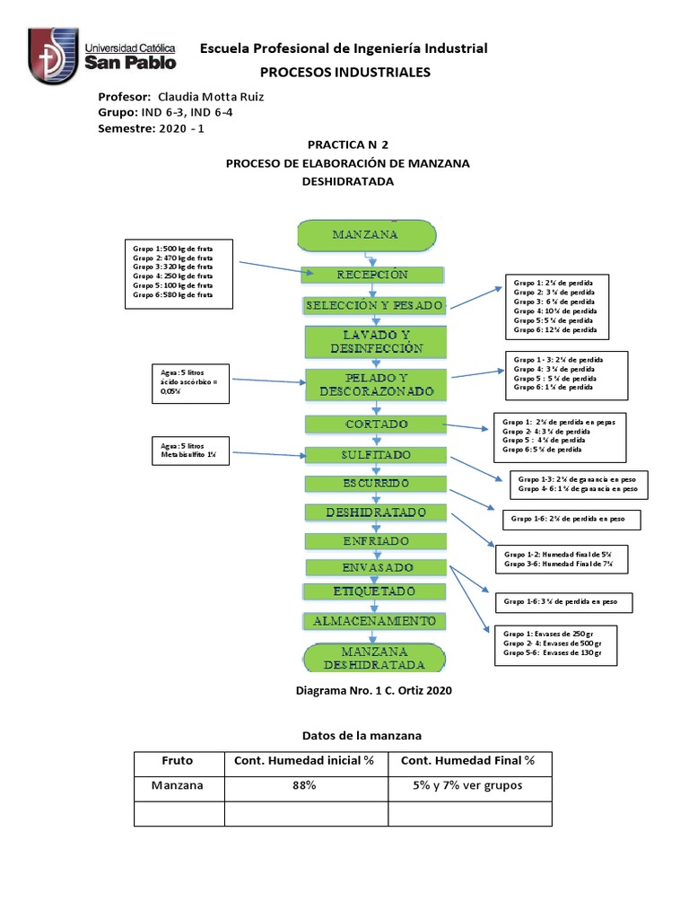 Reporte Práctica Nro 2 Secado | PDF | Materiales | Química