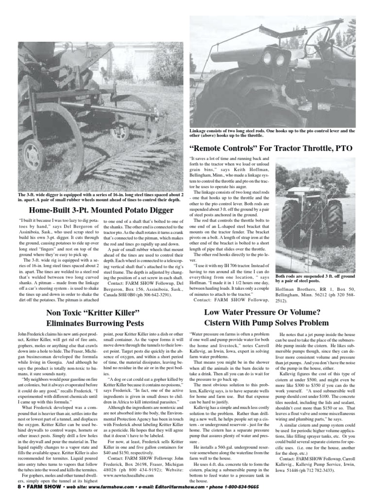 PDF of Improt Stuff | PDF | Tractor | Mechanical Engineering