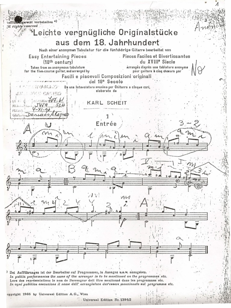 SCHEIT Suite Anonima Del Siglo XVIII PDF | PDF