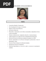 Currículum Lorena | PDF