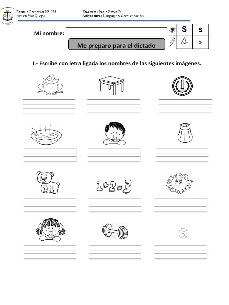 Nombres de imágenes con la letra S | PDF