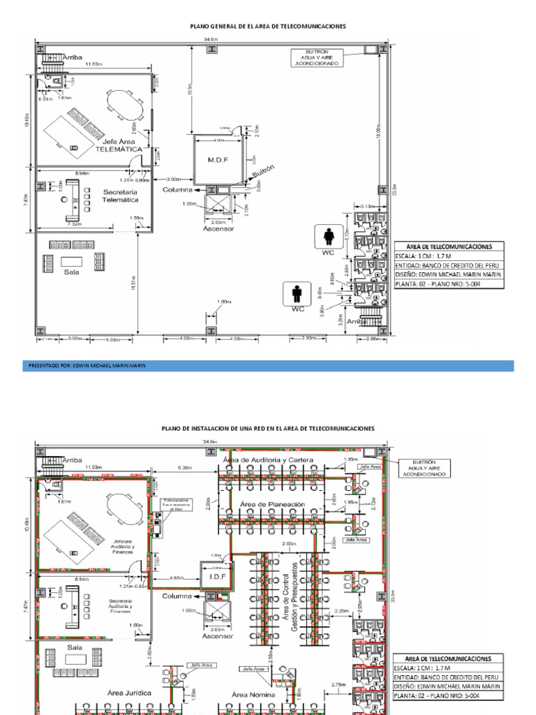 Plano de Instalacion de Una Red | PDF