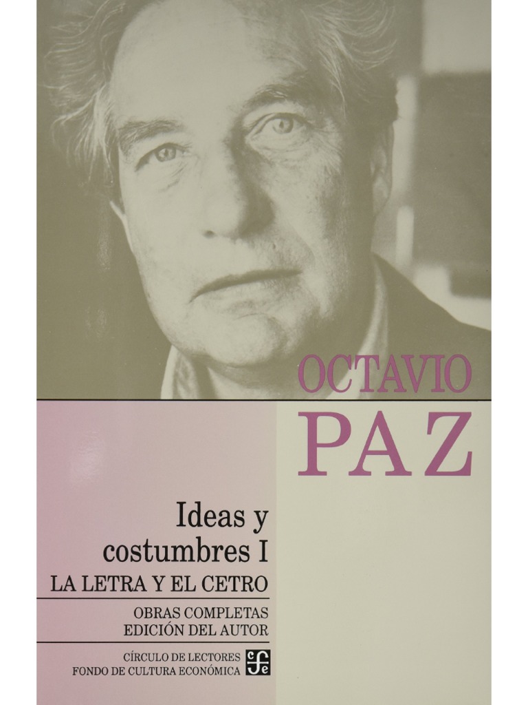 Octavio Paz Obras Completas (Portada) | PDF