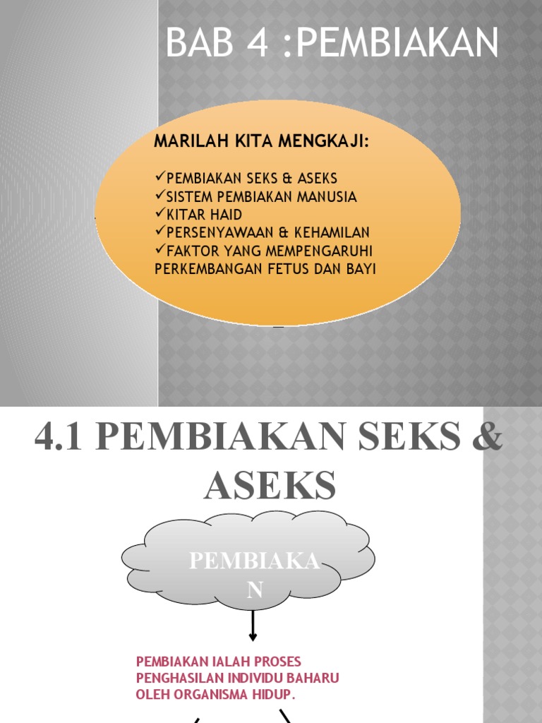 Bab 4 Pembiakan Slide | PDF