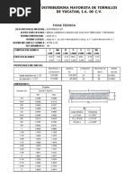 FT Perno de Anclaje ASTM F1554 Gr. 36 ANCLAS VIRSO® | PDF | Tornillo ...