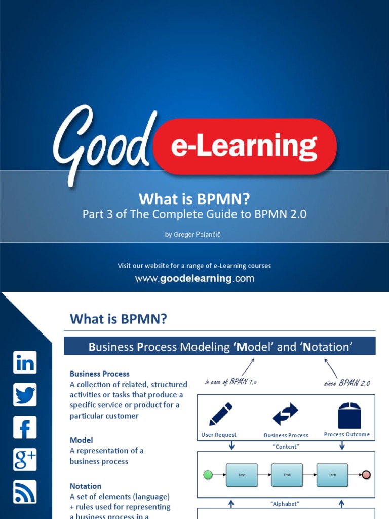 Business Process Model Notation (BPMN) - A - Quick - Introduction | PDF ...