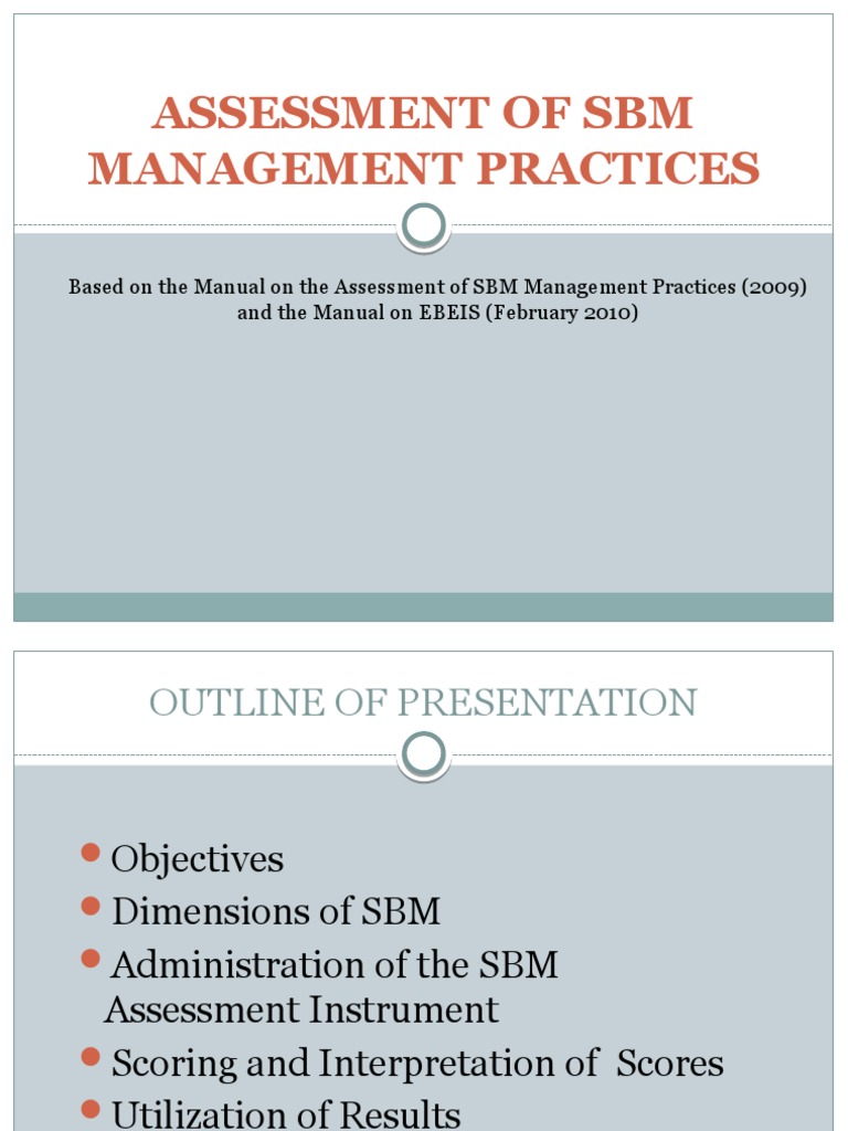Assessment of SBM Management Practices | PDF | World Wide Web ...