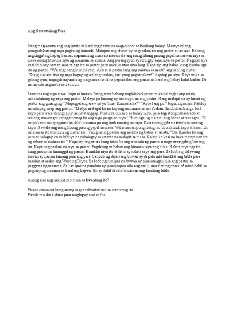 Ang Magnanakaw | PDF