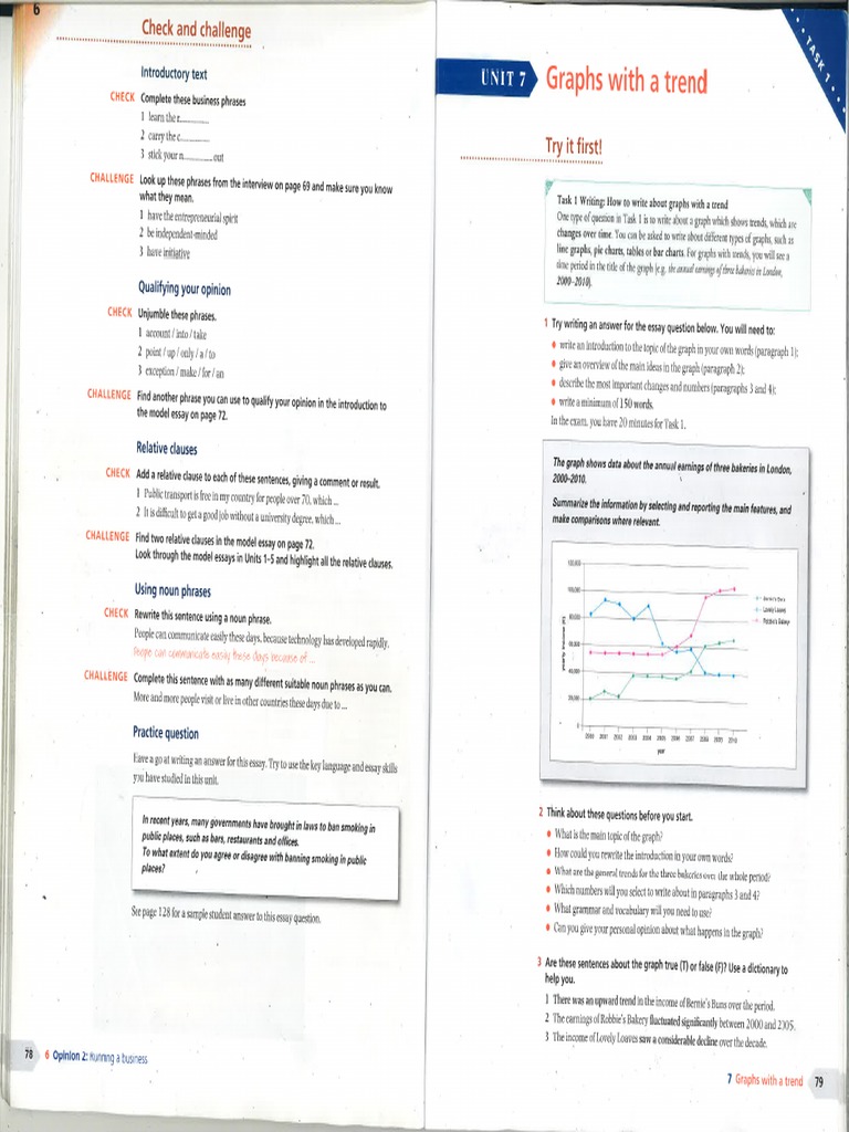 Advantage IELTS Writing Skills Unit7 | PDF