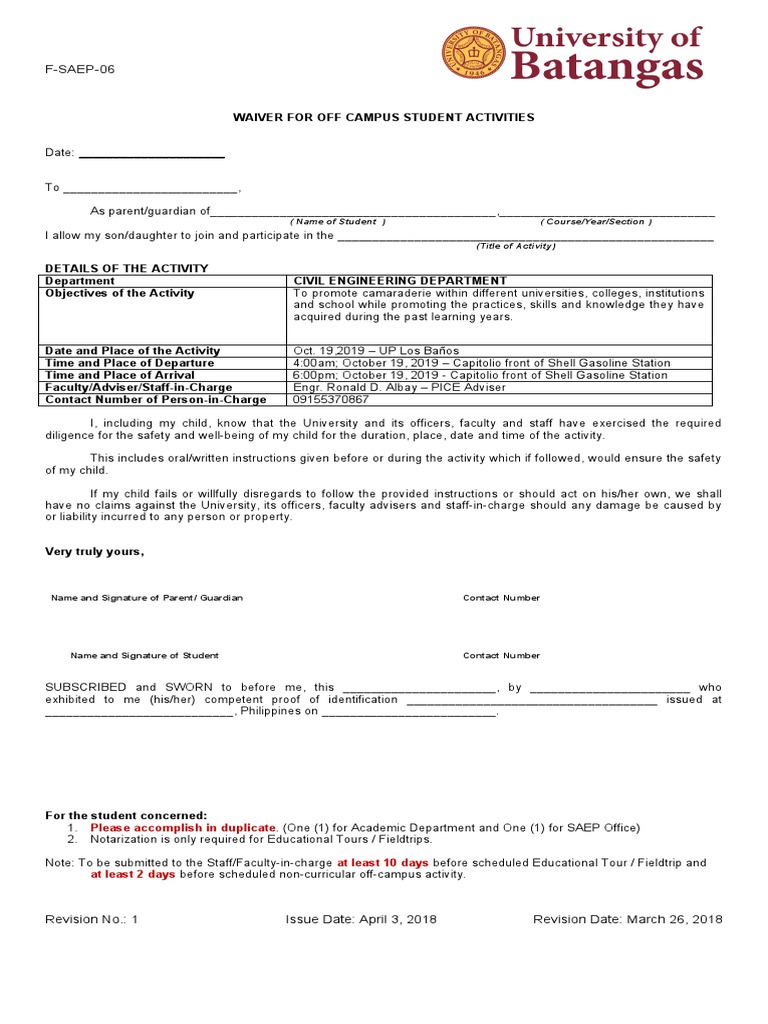 Saepwaiver | PDF | Social Institutions | Social Science