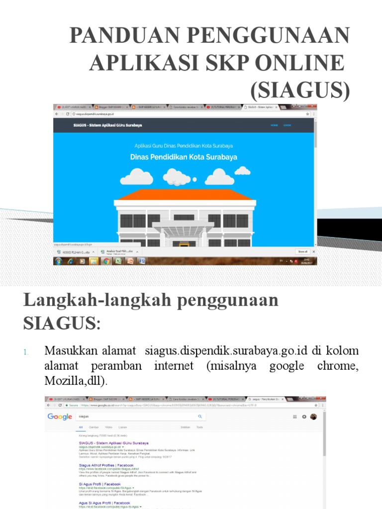 Panduan Penggunaan Aplikasi SKP Online | PDF