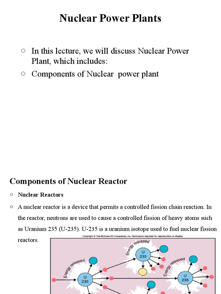 Nuclear Reactor Components Overview | PDF | Nuclear Reactor | Nuclear Power