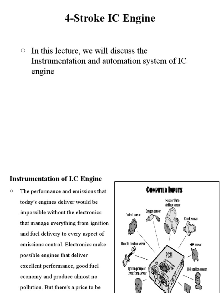 Lecture 6 Diesel Engine | PDF | Throttle | Machines