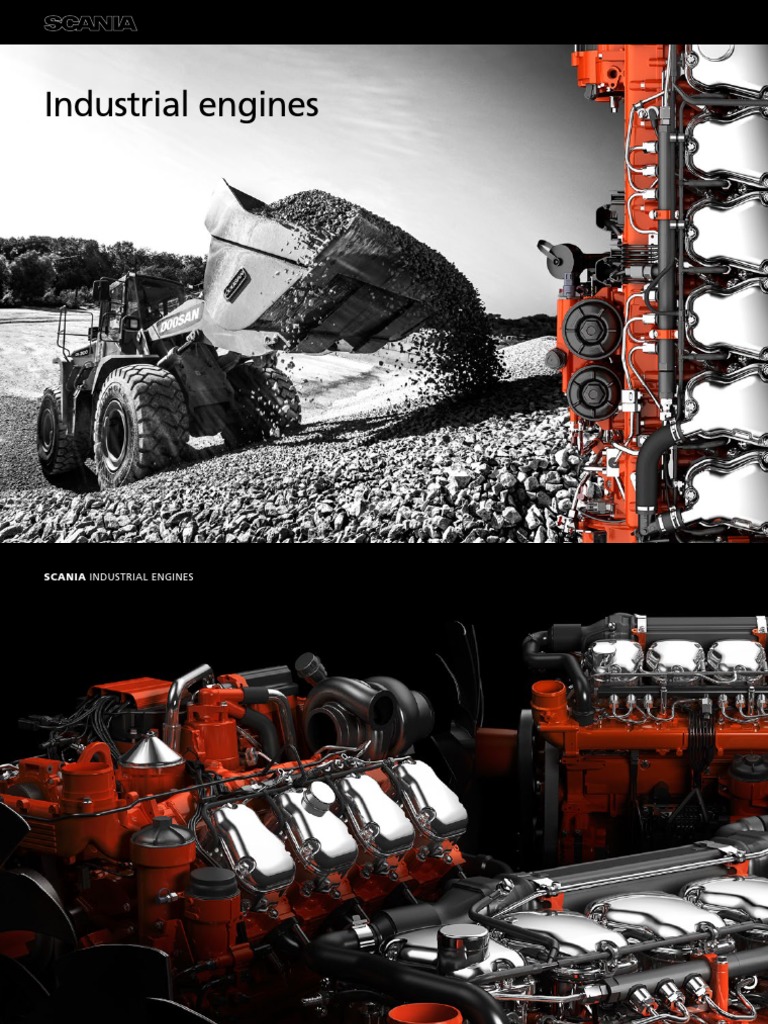 Brochure Scania Industrial Engines | PDF | Exhaust Gas | Engines