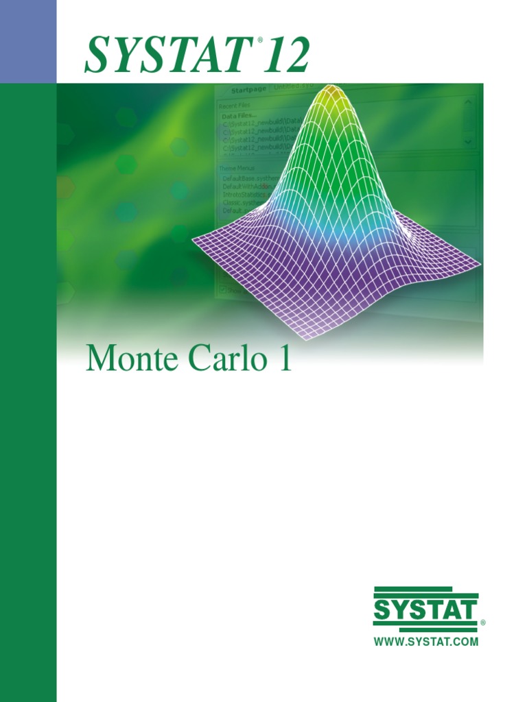 MonteCarlo PDF | PDF | Probability Distribution | Monte Carlo Method