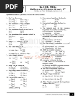 Maths MCQs Class-6 | PDF | Numbers | Set (Mathematics)