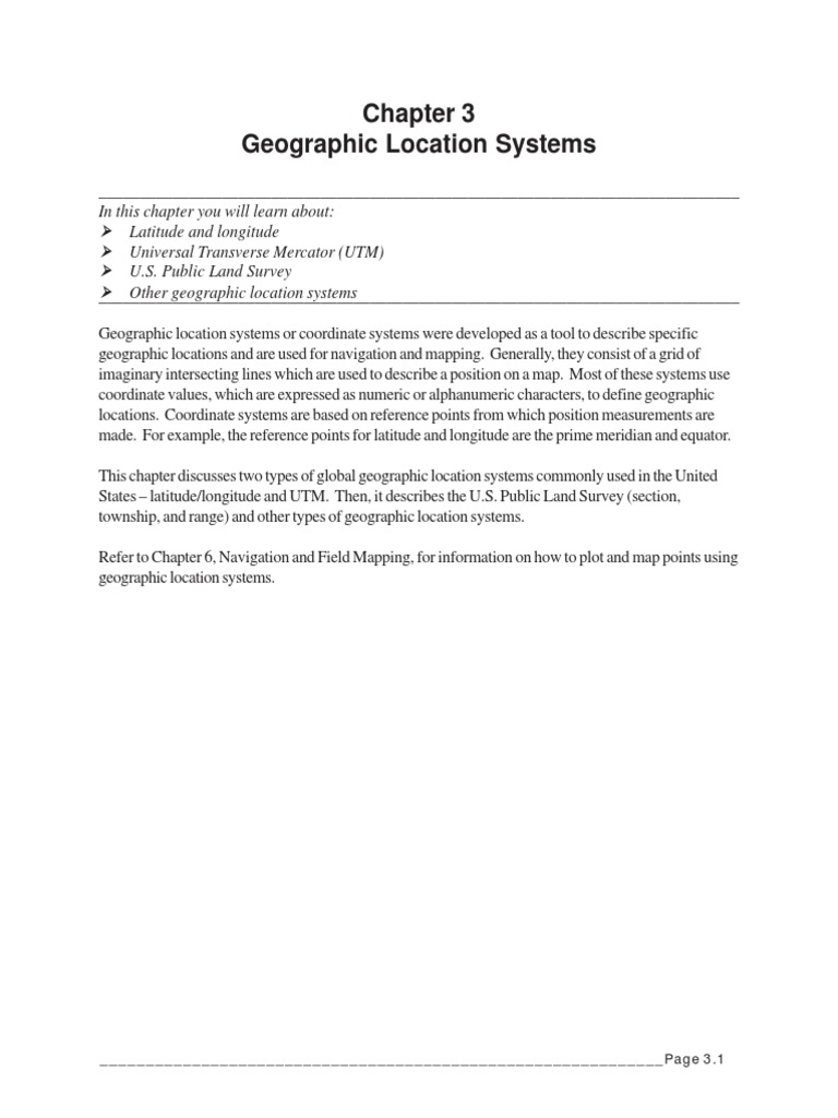 Basic Coordinate System PDF | PDF | Latitude | Minute And Second Of Arc
