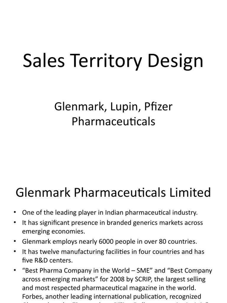 Pharmaceutical Territory Alignment Strategies | PDF | Pfizer ...