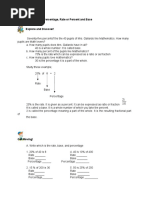 Learning Activity Sheet Mathematics 5 - PMDAS and GMDAS Rule | PDF | Bracket | Arithmetic