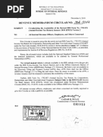 RMC No. 122-2023 (Availability of Offline BIR Forms For Filing of ...