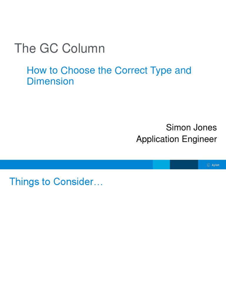 GC Column Selection Guide | PDF | Gas Chromatography | Chromatography