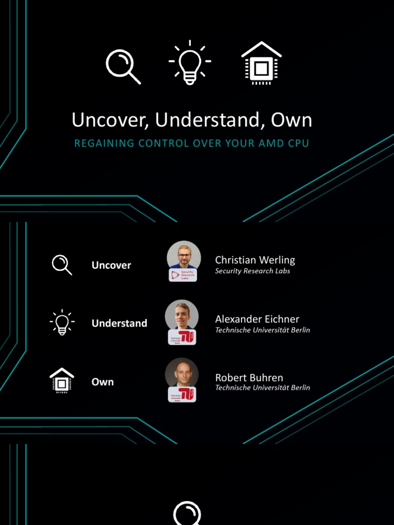Uncover, Understand, Own: Regaining Control Over Your Amd Cpu | PDF ...