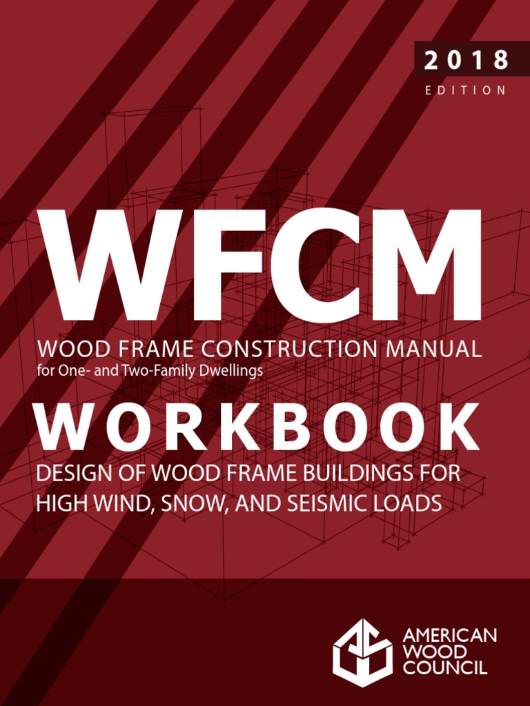 Workbook: Wood Frame Construction Manual Wood Frame Construction Manual ...