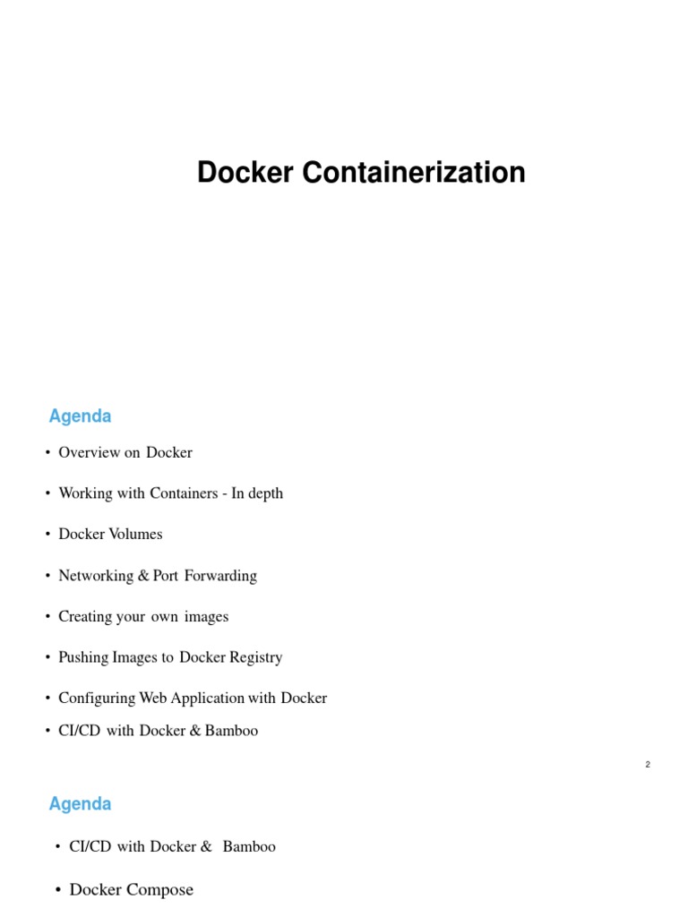 Docker Training - PPT | PDF | Virtual Machine | Computer Architecture